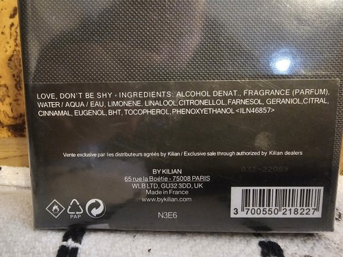 Love By Killian Don't Be Shy EDP 1.7 Fl Oz | eBay