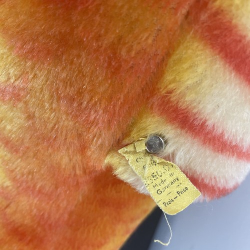 LARGE 25" VINTAGE 1968-1975 STEIFF GOLD RED FISH "FLOSSY" w/ BUTTON | eBay