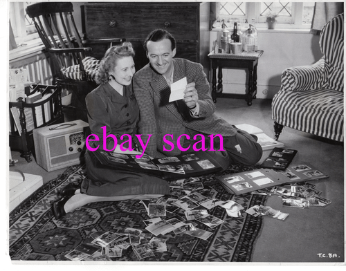 DAVID NIVEN & Wife, Primula Susan Rollo Vintage Original Photo '40s ...