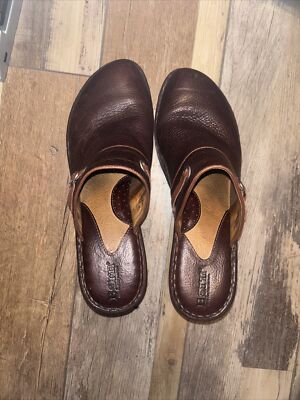 Born Women’s Clogs Size 11 Burgundy | eBay