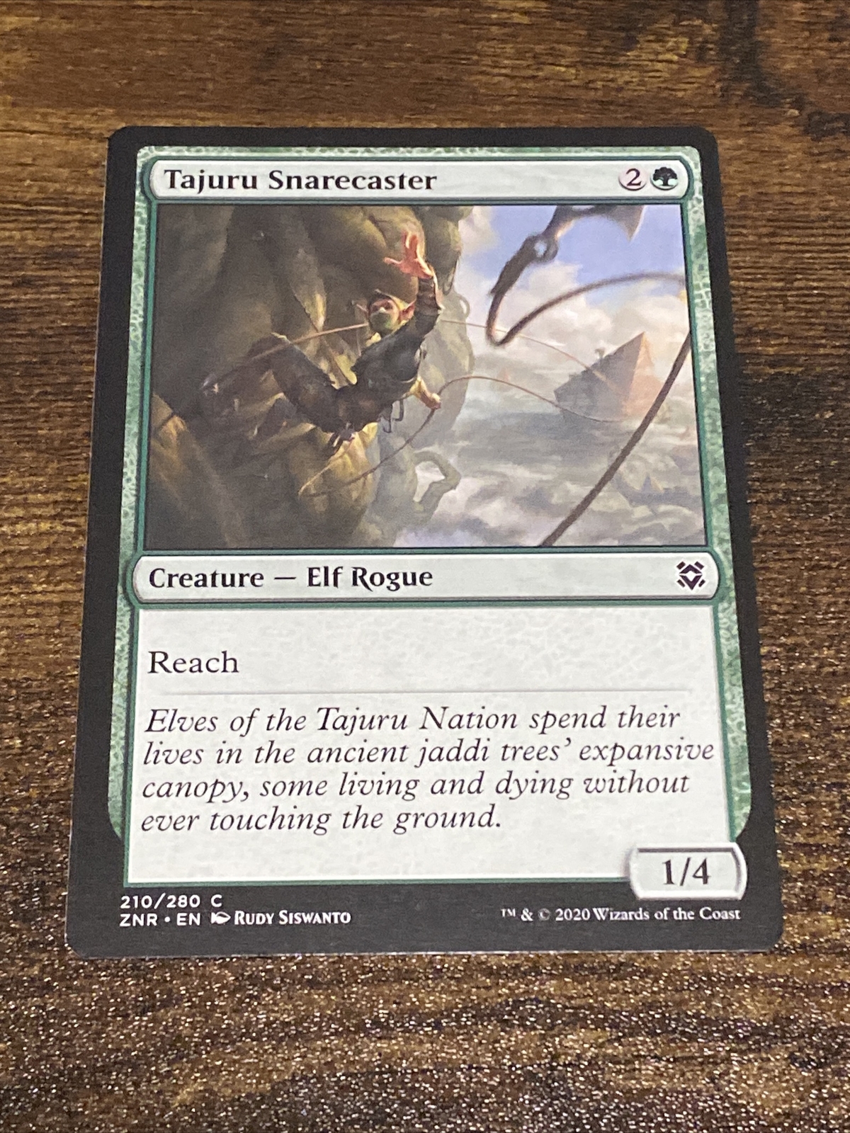 Tajuru Snarecaster (210) Zendikar Rising MTG Magic The Gathering D5447 ...