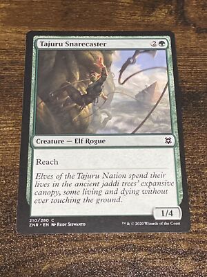 Tajuru Snarecaster (210) Zendikar Rising MTG Magic The Gathering D5447 ...