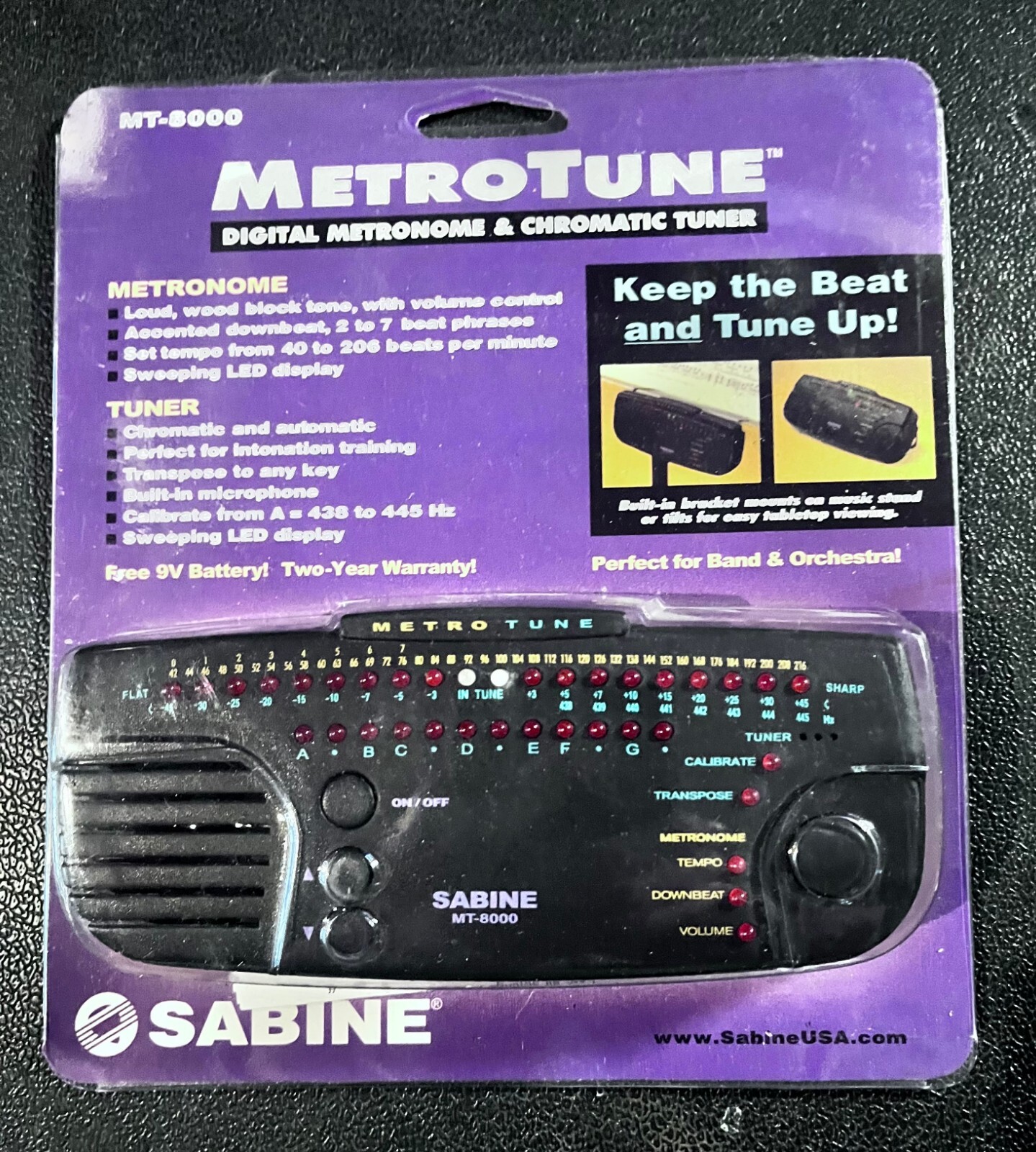 Sabine MT-8000 Digital Metronome & Chromatic Tuner | eBay