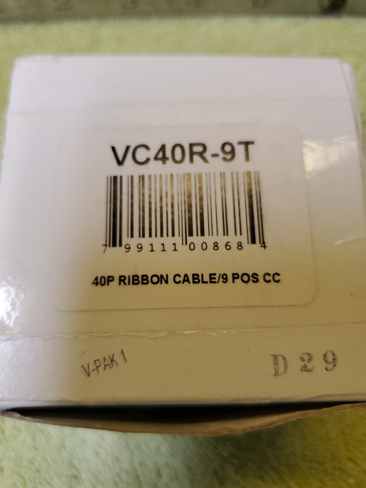 VALCOM VC40R-T 40 PIN 9 POSITION RIBBON CABLE with bonus VC422 ...