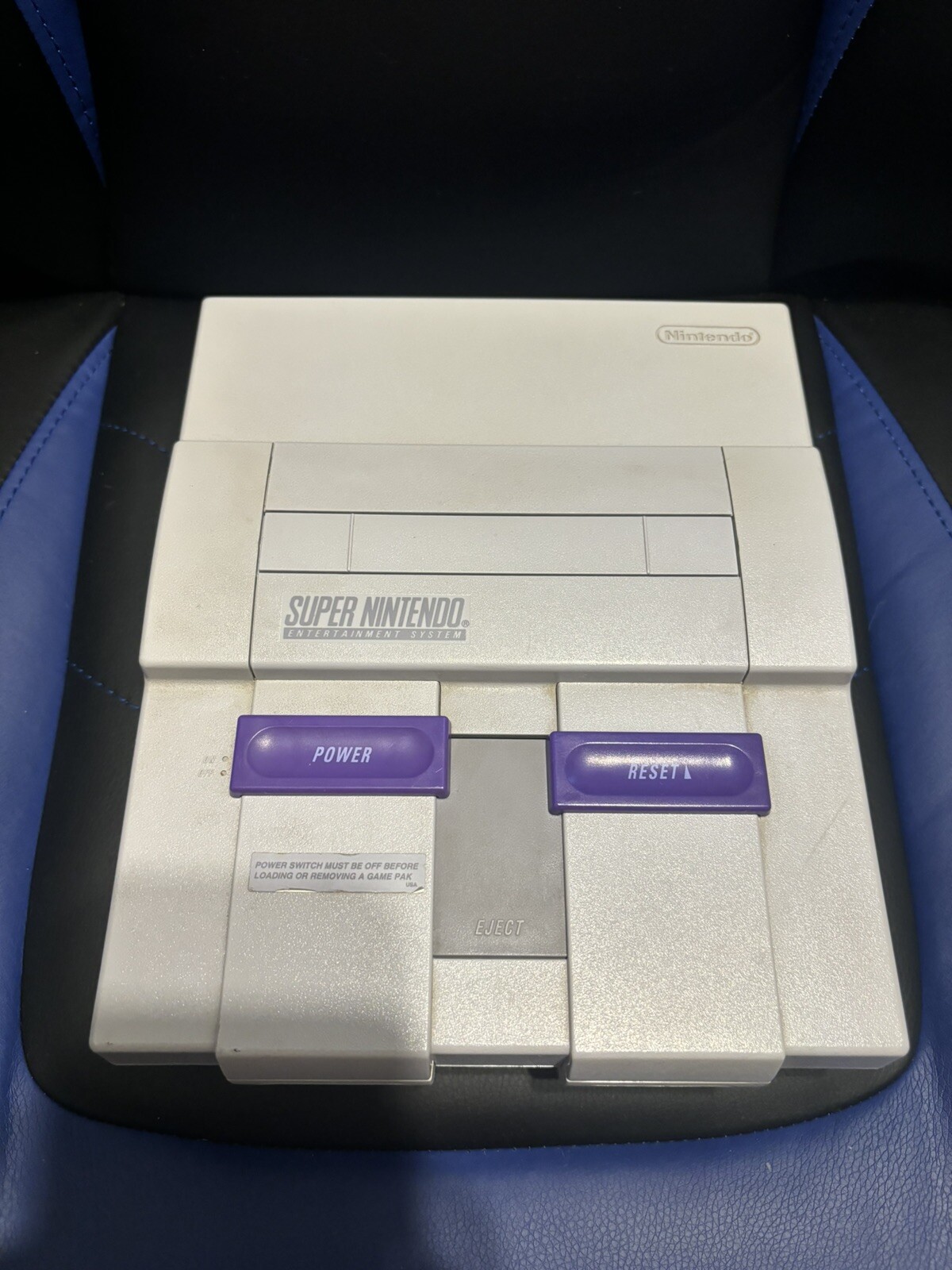 Super Nintendo SNES Model SNS-001 Video Game Console Only Untested | eBay