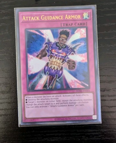 Yu-Gi-Oh Attack Guidance Armor KC01-EN001 NM Ultra Rare | eBay