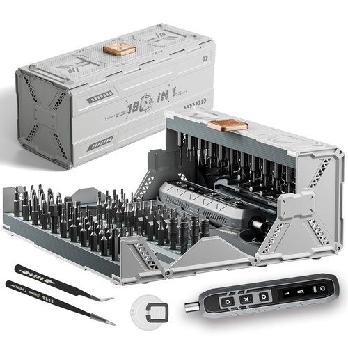 180 in 1 Electric Screwdriver Set, Power Screwdriver, Precision ...