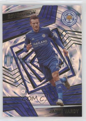 2020-21 Panini Revolution Premier League Fractal Jamie Vardy #82 | eBay