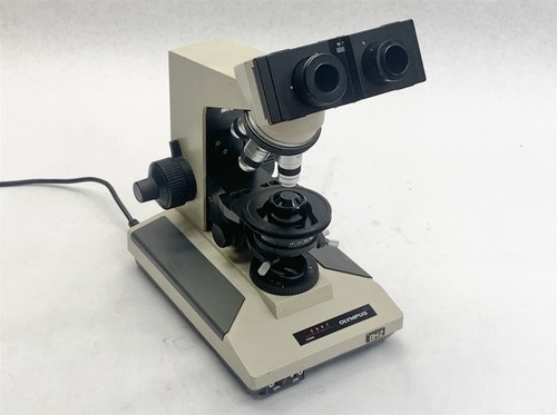 Olympus BH-2 BHTU Binocular Microscope w/ 3*Objectives *No Eyepiece/Stage/Lamp* | eBay