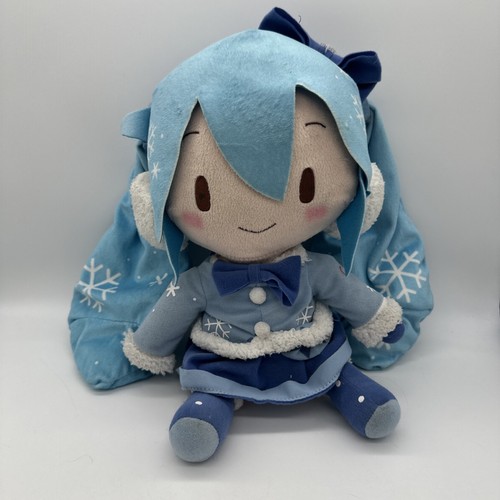 Sega Snow Miku Special Fluffy Plush Toy Hatsune Miku 2012 | eBay