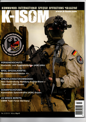 K-ISOM 2/2019 Command Special Operations Magazine ASE BPOL KSK Sniper ...