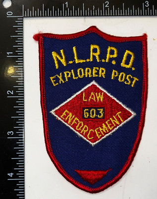 VINTAGE OBSOLETE NLRPD North Little Rock Arkansas Explorer Post 603 ...