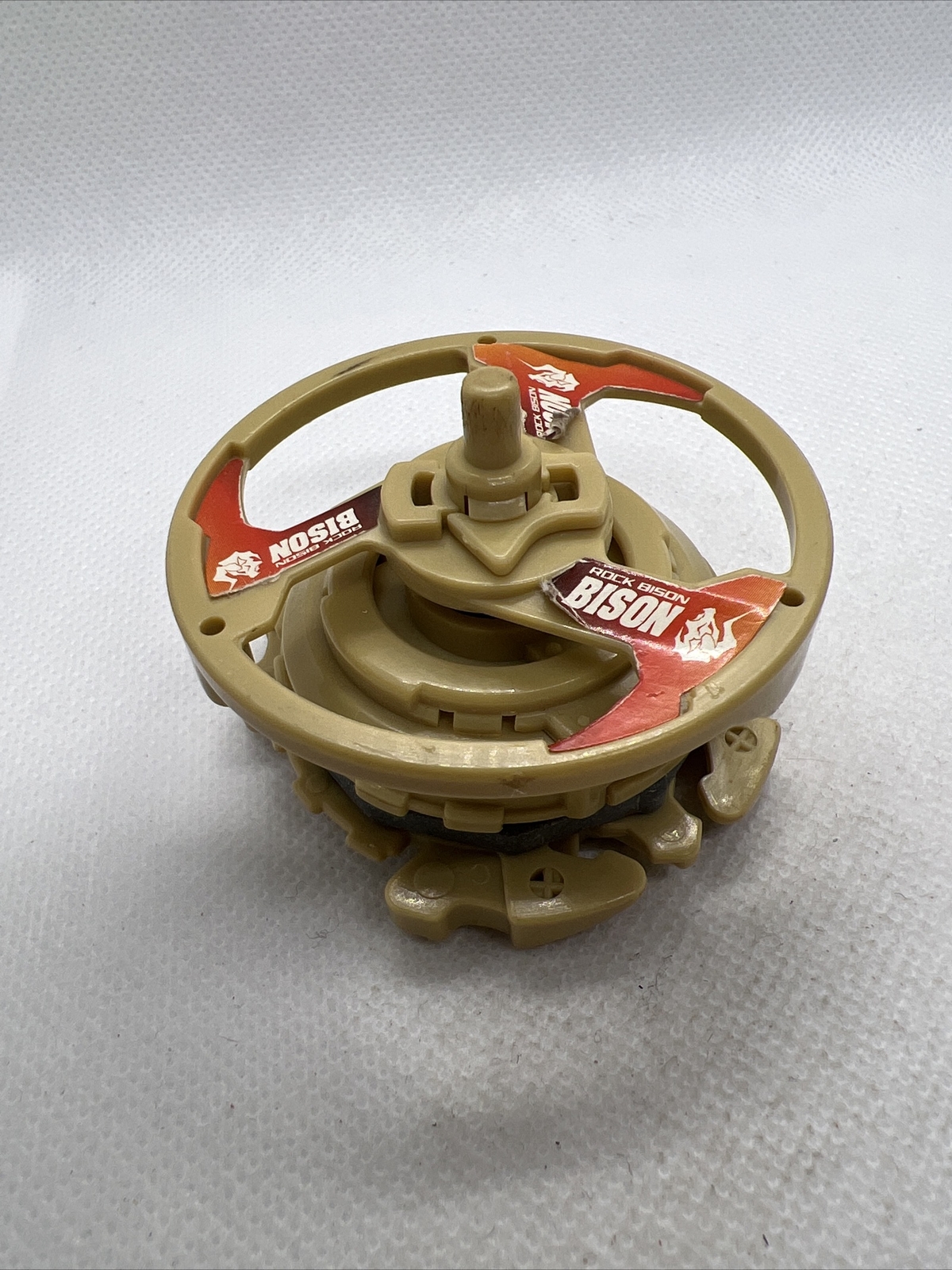 Rock Bison Beyblade with Engine Gear Winder Hasbro V Force - US Seller ...