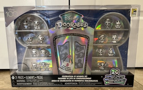 SDCC23 UCC DISNEY DOORABLES 100 YR CELEBRATION OF WONDER SILVER 20pc ...