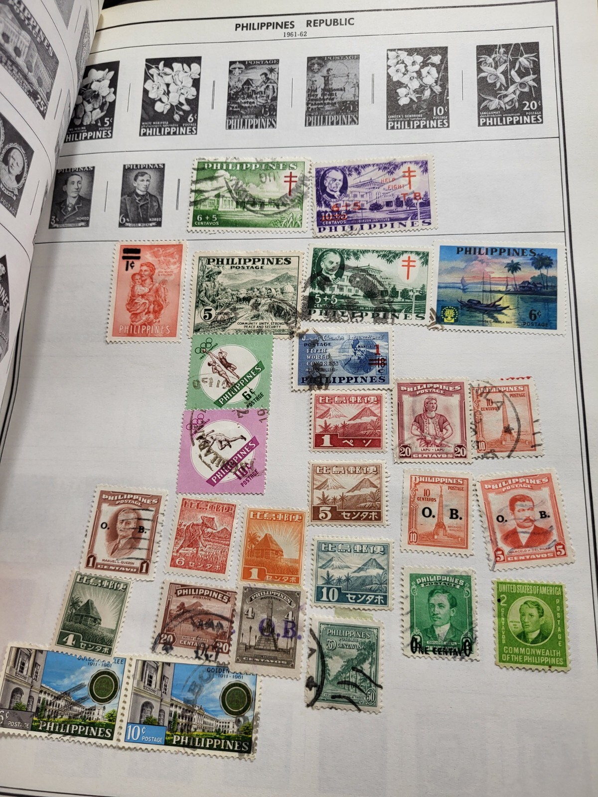 Worldwide Stamp Collection In Huge HE Harris Citation Stamp Album Book ...