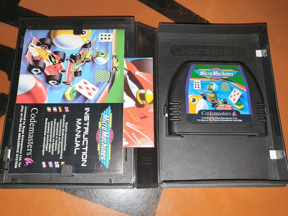 Micro Machines - SEGA Mega Drive / MD Game - Top / CIB | eBay