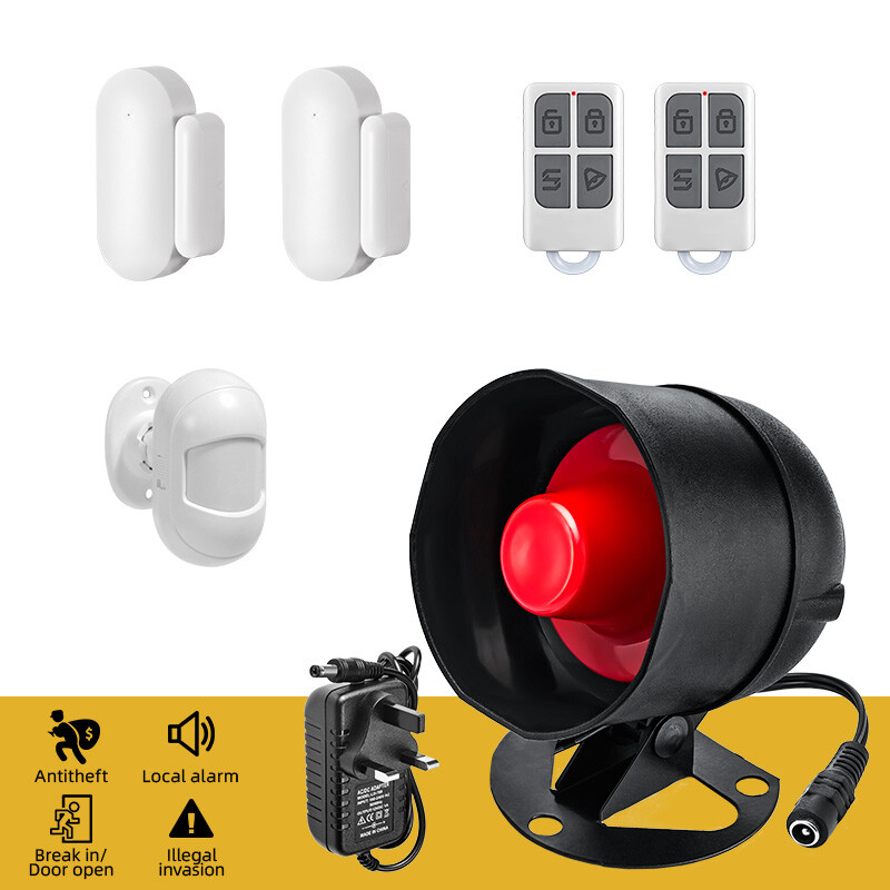KERUI Wireless Security Burglar Door Alarm System Garage PIR Motion ...