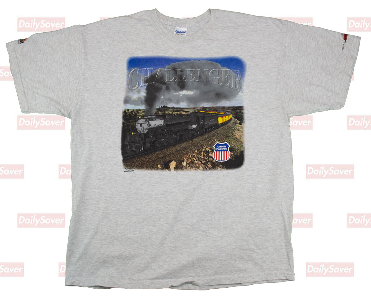 Vintage Union Pacific Challenger Train Shirt Daylight… - Gem