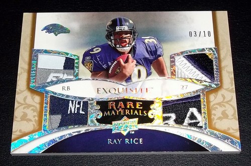 (#03/10) Rc NFL Tag Reebok Logo Team Jersey Patch Ray Rice Rookie 2008 ...