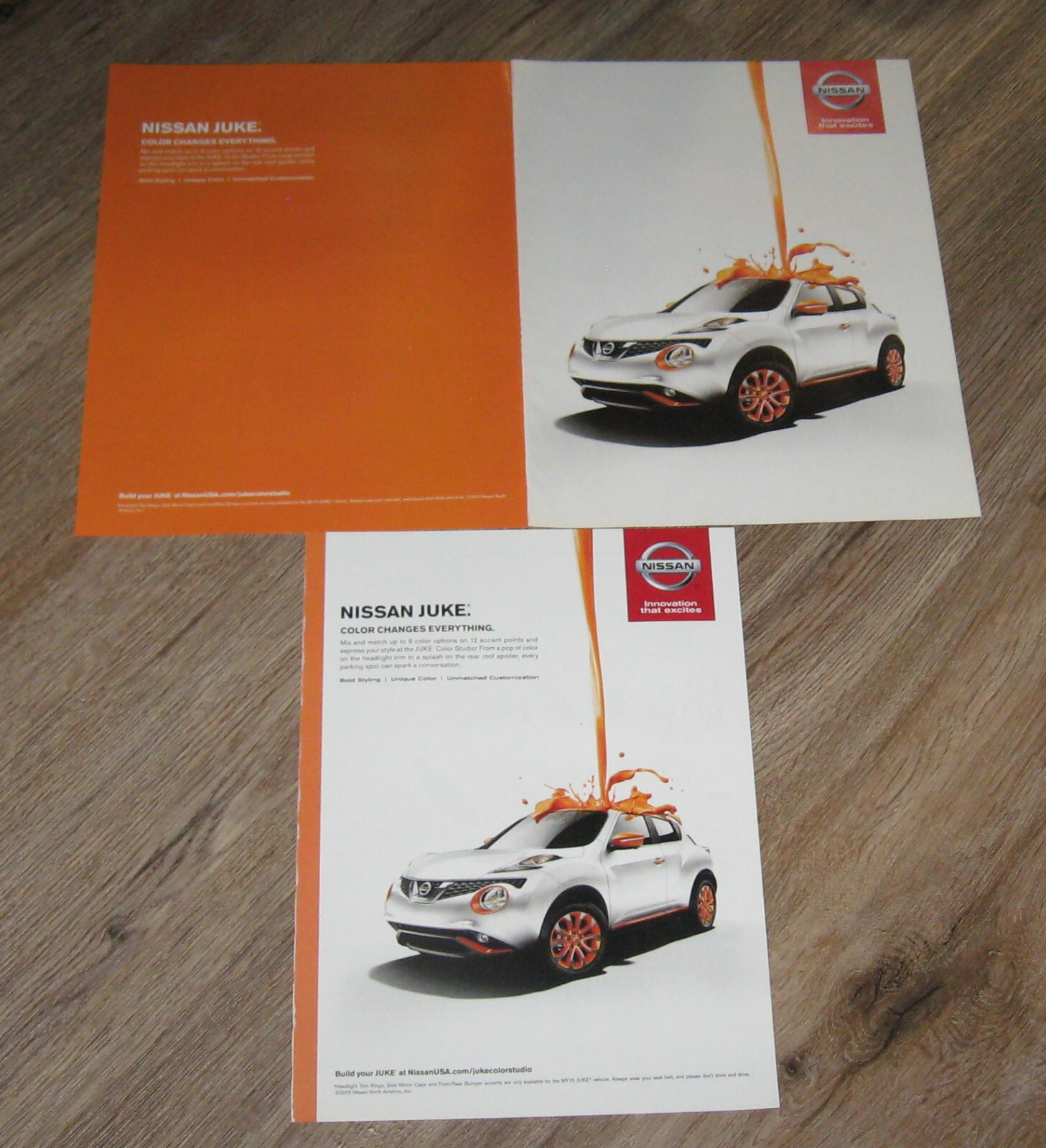 Nissan Car AD 2015 Juke original magazine pages advertisements | eBay