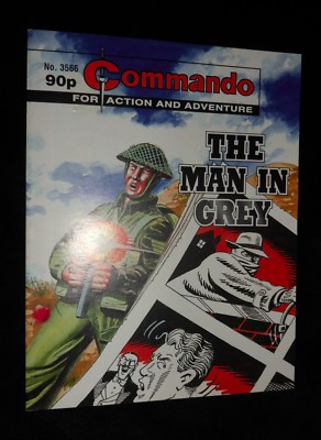 Commando : THE MAN IN GREY # 3566 | 2002 Edition | eBay Australia