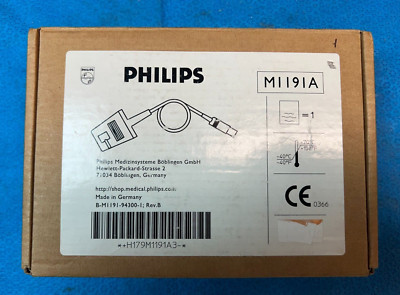 Philips M1191A SpO2 Cable & Sensor (E655) | eBay
