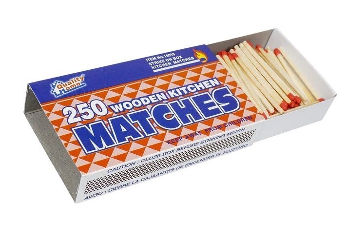 Quality Home 250 Wooden Matches 2 Box (500 matches) | eBay