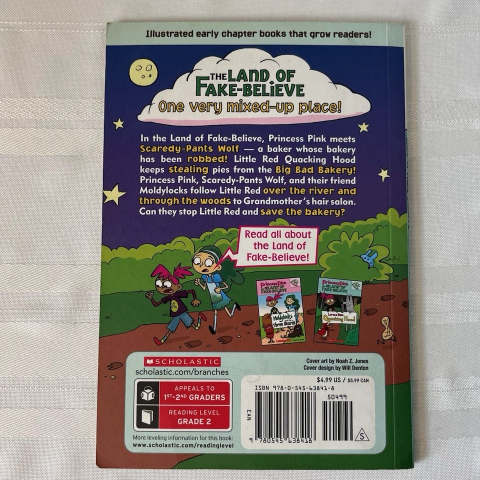 Princess Pink And The Land Of Fake-Believe Lot Of Lot Of 2 Books | eBay
