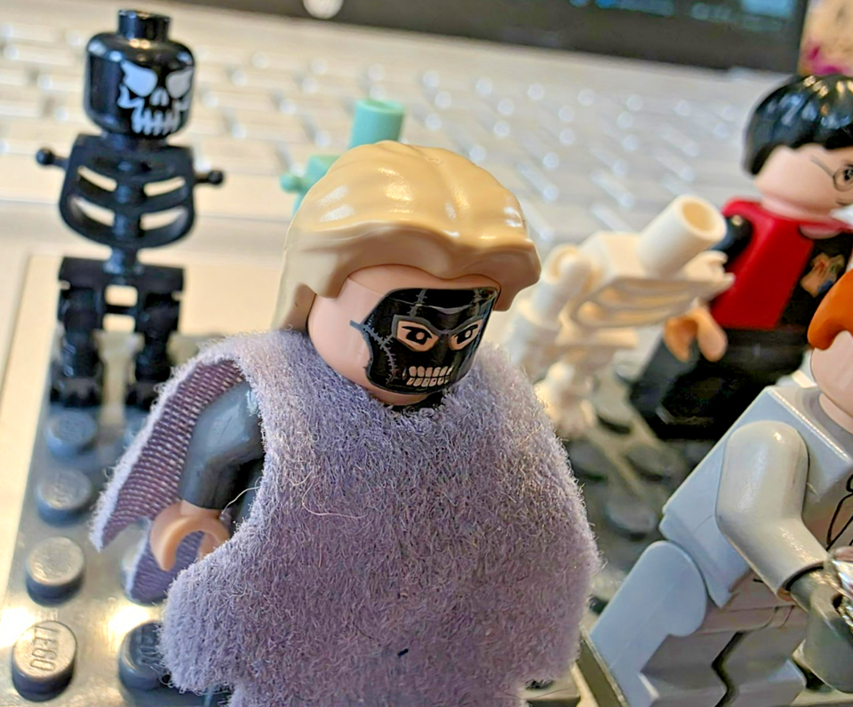 Lego set lot 4766 Harry Potter Peter Pettigrew skeletons and Lucius ...