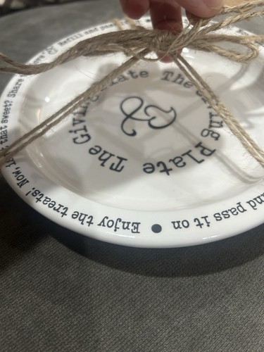 The Giving Plate “Share The Love” 7” Ceramic Plates Lot Of 6 NWT | eBay