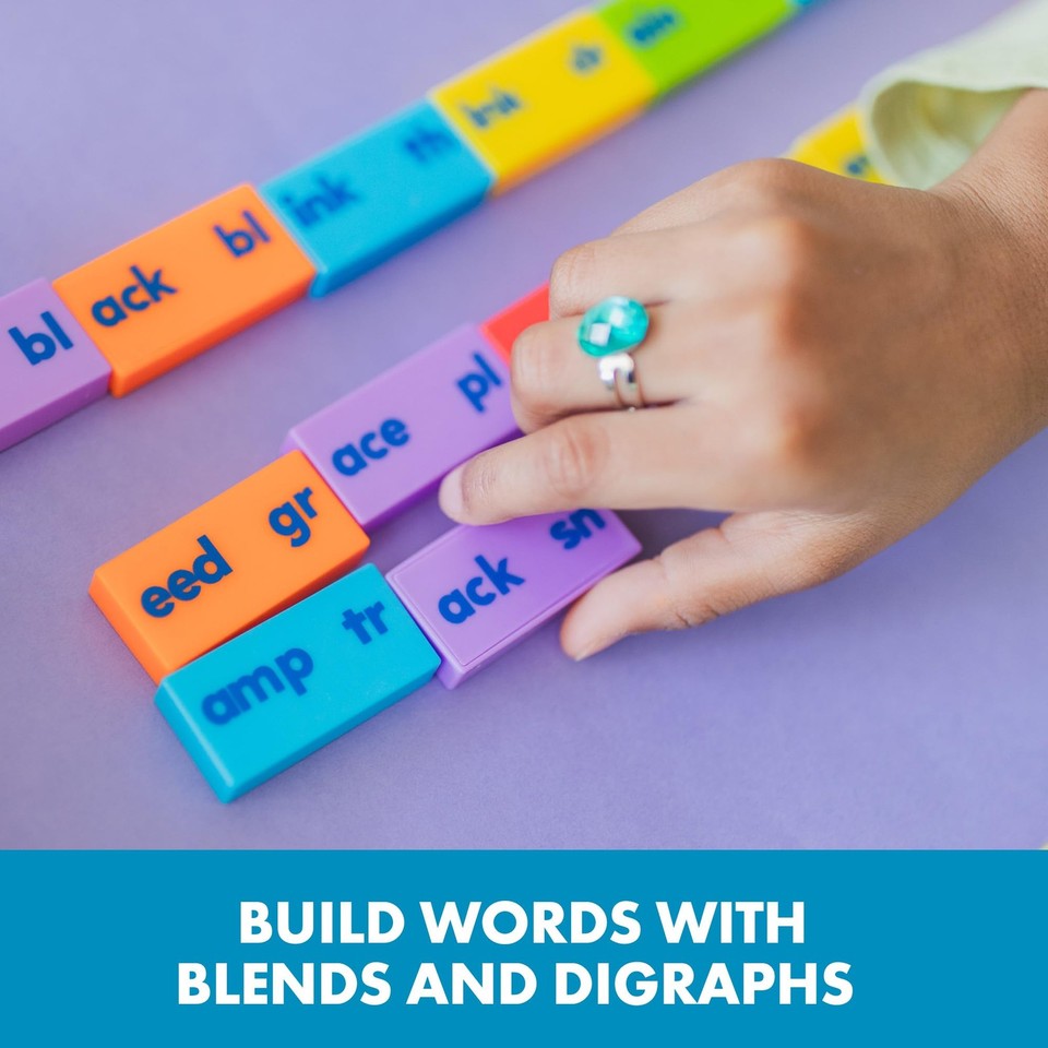 Educational Insights Phonics Dominoes Blends Digraphs - First Grade ...
