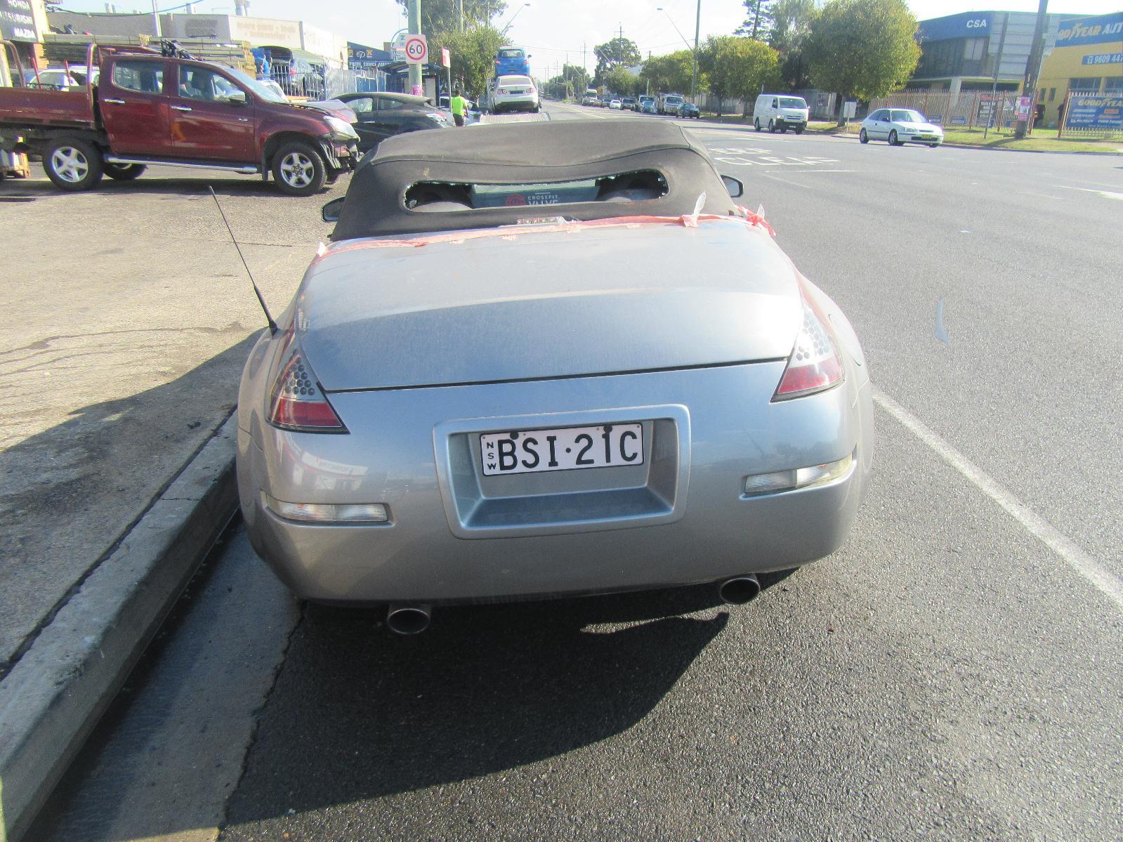 NISSAN 350Z BOOTLID/TAILGATE TAILGATE, Z33, CONVERTIBLE BOOT, 12/02-04/ ...