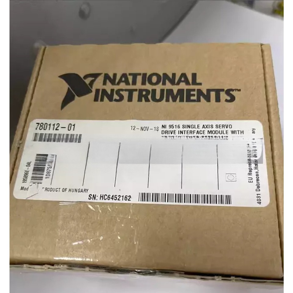 NEW National Instruments NI-9516 NI 9516 Interface Motion Module 1PC IN ...