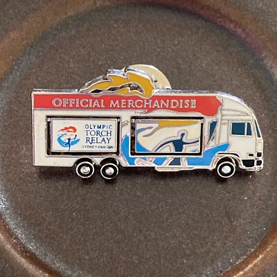 Vintage Olympics Games Sydney 2000 Official Torch Relay Badge ...