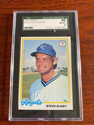 1978 Topps - #336 Steve Busby for sale online | eBay