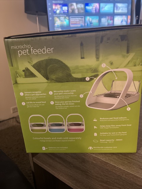 SureFlap MPF001 Microchip Pet Feeder - White for sale online | eBay