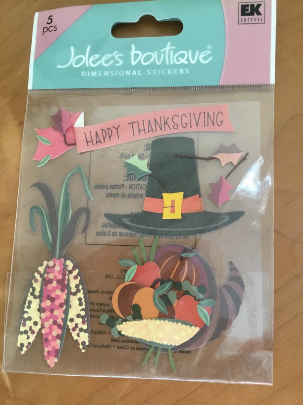 Jolee's Boutique Pilgrim Party Thanksgiving holiday Scrapbooking ...