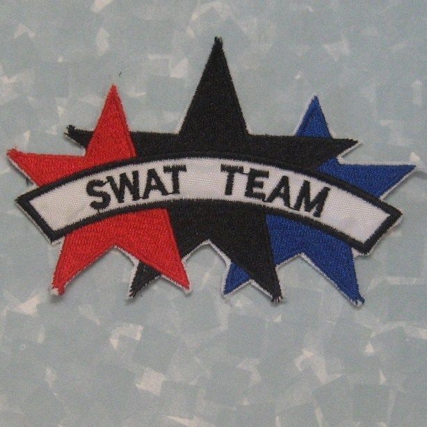 SWAT TEAM Patch - 4 1/2" x 3" | eBay