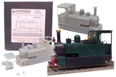 Fourdees Steam Locomotive 'Whiting' 009 / OO9 Kit for Kato 11-109 ...
