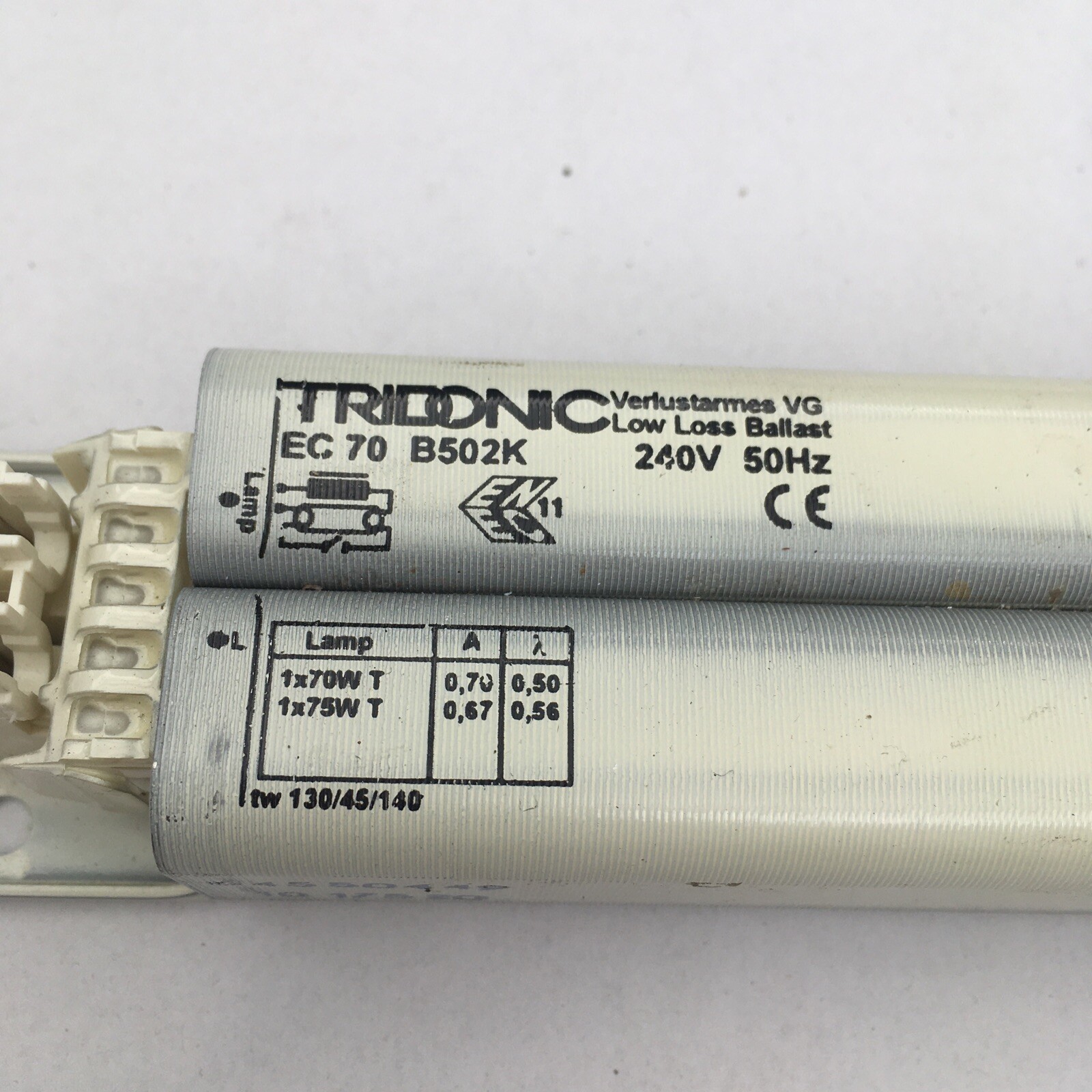 10x TRIDONIC EC70 B502K BALLAST FOR T8 FLUORESCENT TUBES EC70B502K for ...