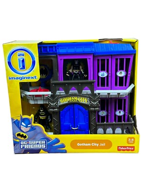 Fisher Price Imaginext Batman Gotham City Jail Playset Brand New ...