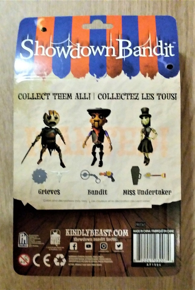 Showdown Bandit Action Figure- "Grieves"-Brand New | eBay
