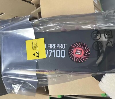 8GB AMD W7100 Firepro WX100 Series GDDR5 PCIe 3.0 Workstation Graphics ...