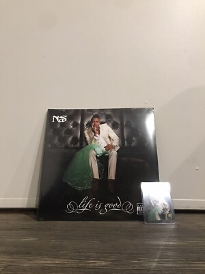 Brand New NAS - LIFE IS GOOD 2LP - Limited Edition /1000 w/ Trading ...