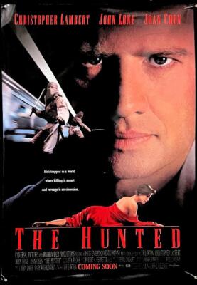 G258 ..... THE HUNTED, original advance 1sh poster 1995 Christopher ...