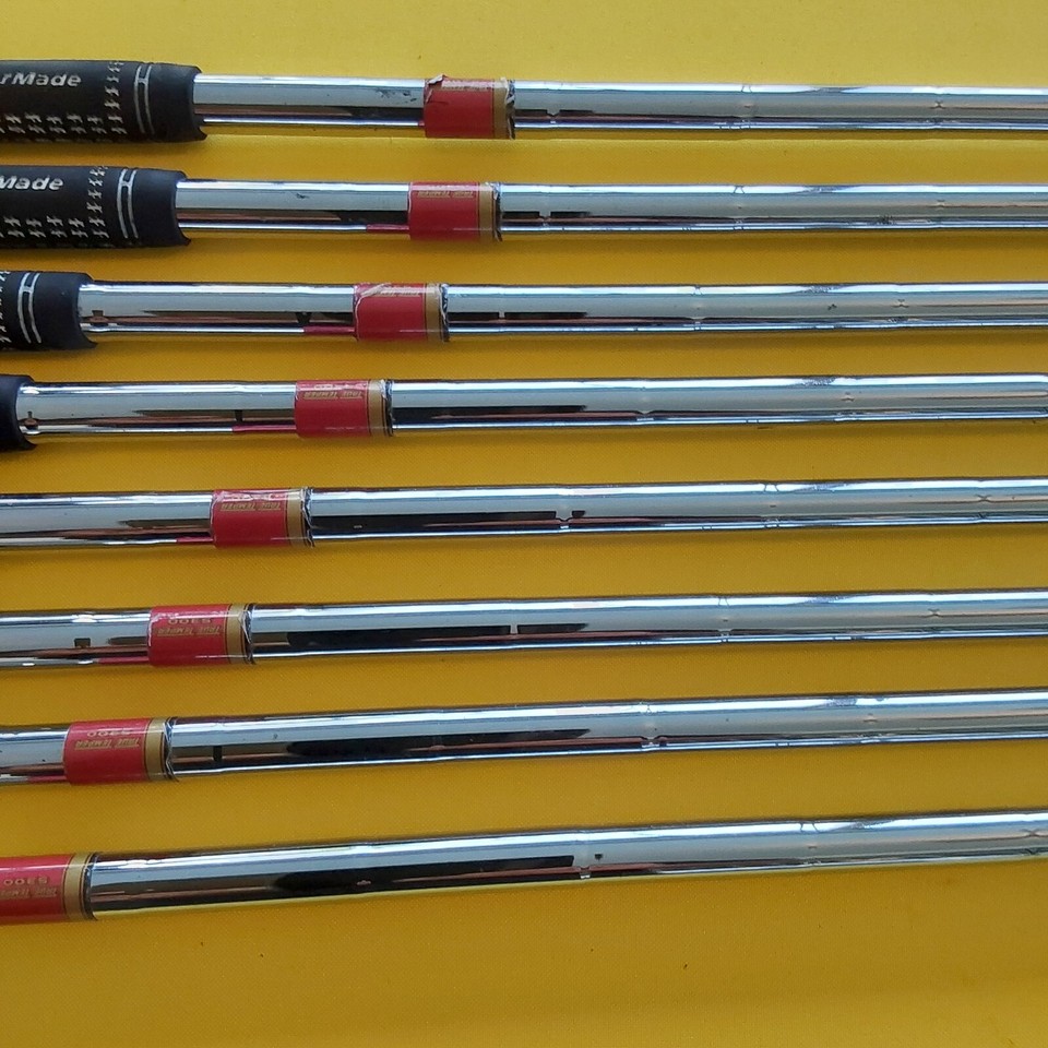 Taylormade RAC Iron Set 3 to PW Steel DYNAMIC GOLD S300 Stiff Excellent ...