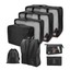 8PCS Travel Luggage Organiser Set Suitcase Storage Bags Clothing ...