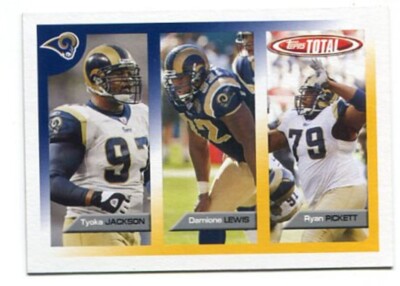 TYOKA JACKSON 2005 Topps Total #353 Penn State RAMS | eBay