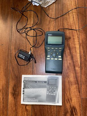 Velleman HPS10 Personal Handheld Scope Oscilloscope Manual & Cord, NO ...