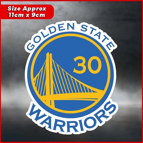 Golden State Warriors Team Sticker For Laptop Car Ute 4x4 Mancave ...